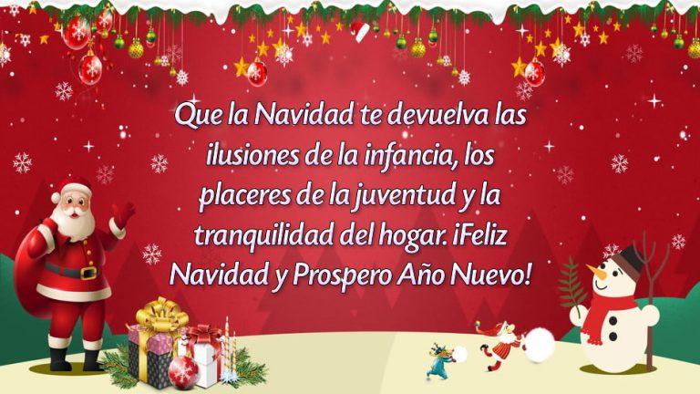 Imágenes con Frases Cortas de Navidad y Año Nuevo 2027 Para Compartir ...