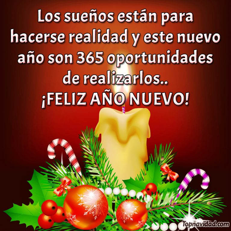 Postales con Felicitaciones para Año Nuevo 2025 - Imágenes de Navidad y ...