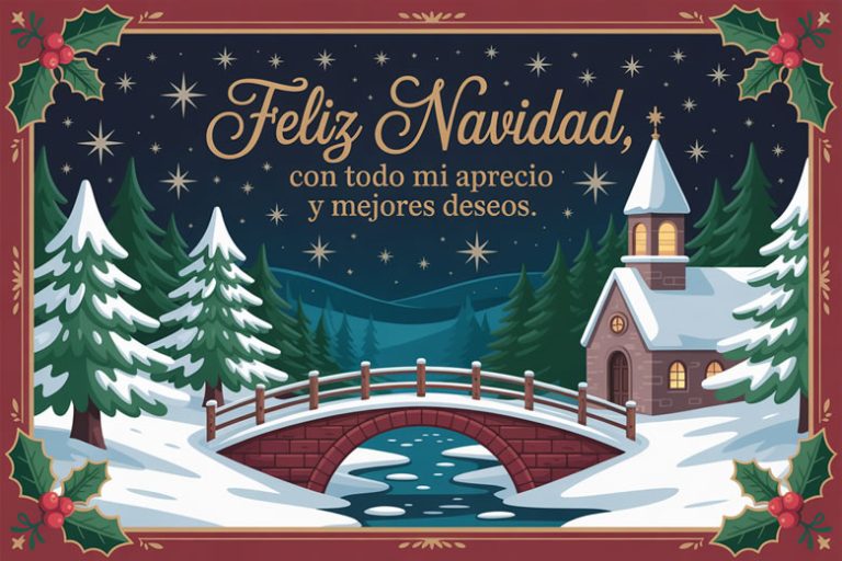 Feliz Navidad: Mensajes Elegantes para Cartas y Tarjetas - Imágenes de ...